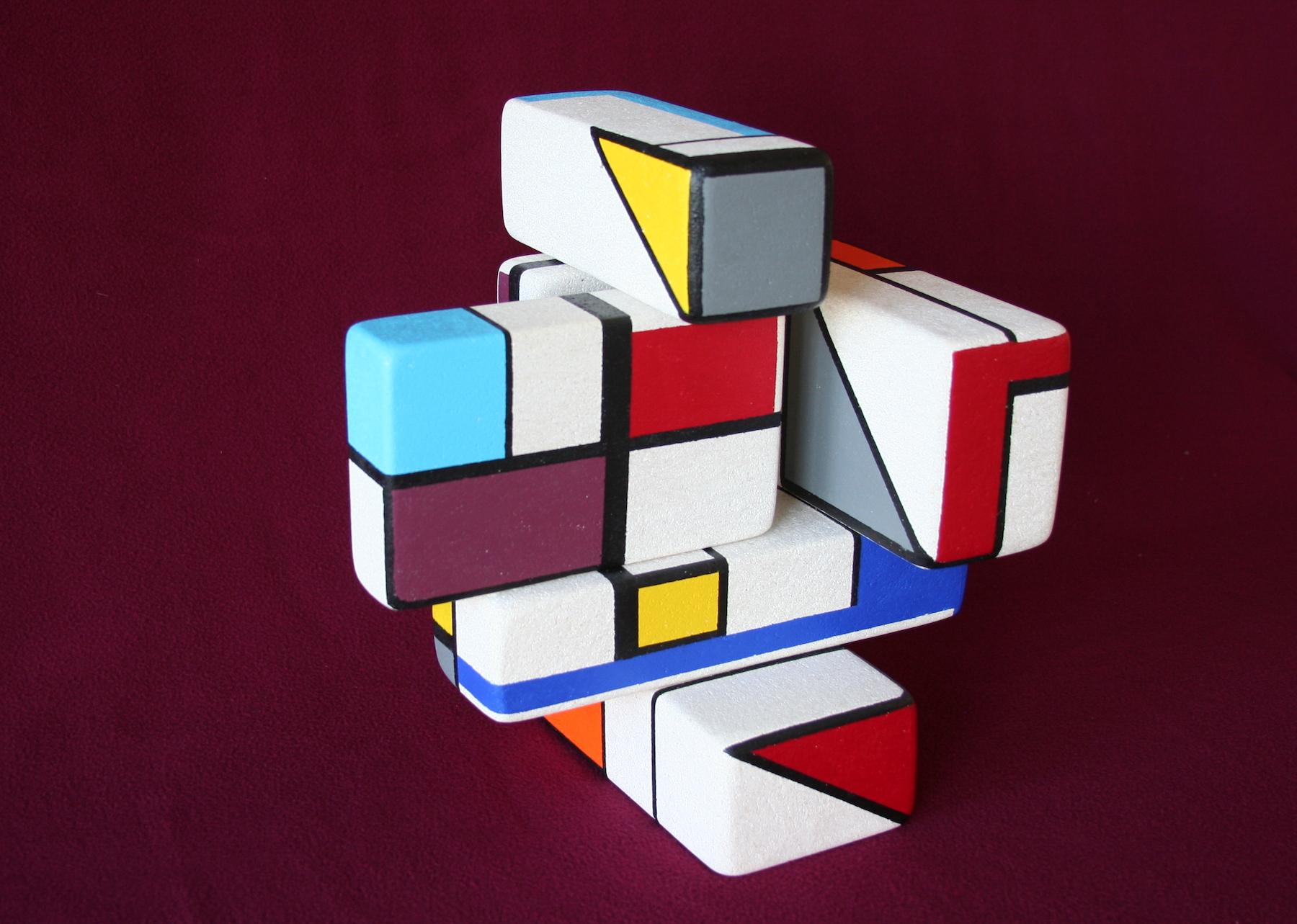 Mondrian in 4-D - Bob's Stone Rocks